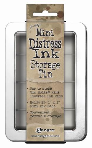 Distress mini ink pad storage tin – The Purple Magnolia